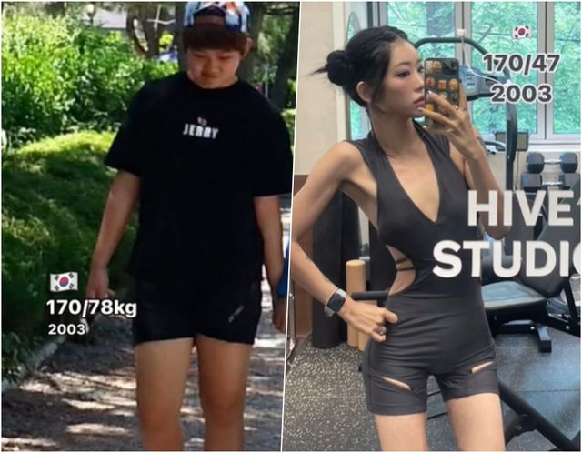 '故 최진실 딸' 최준희, 30kg 감량 전후 공개 "남자에서 여자로 바뀐거임"