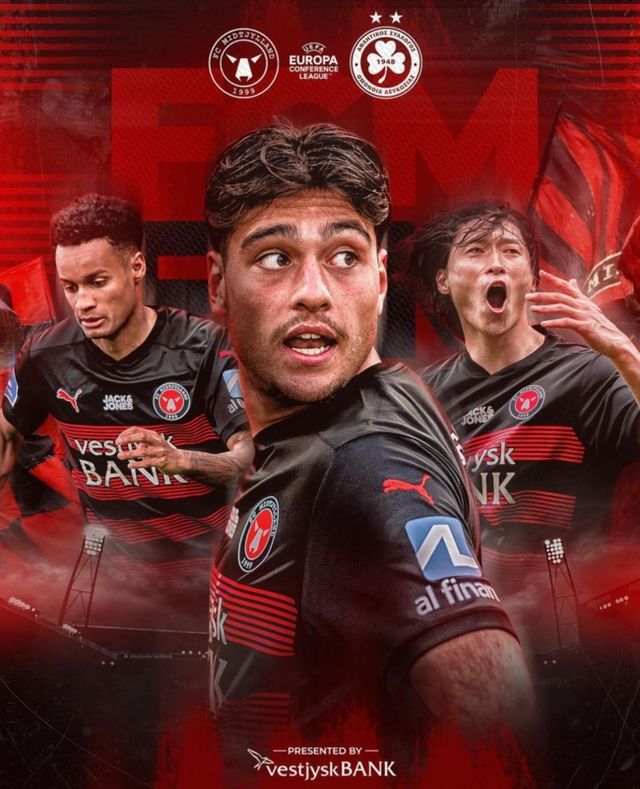 [UECL 리뷰] '조규성 PK 선제골 폭발' 미트윌란, 오모니아에 5-1 대승...플레이오프 진출 쾌거