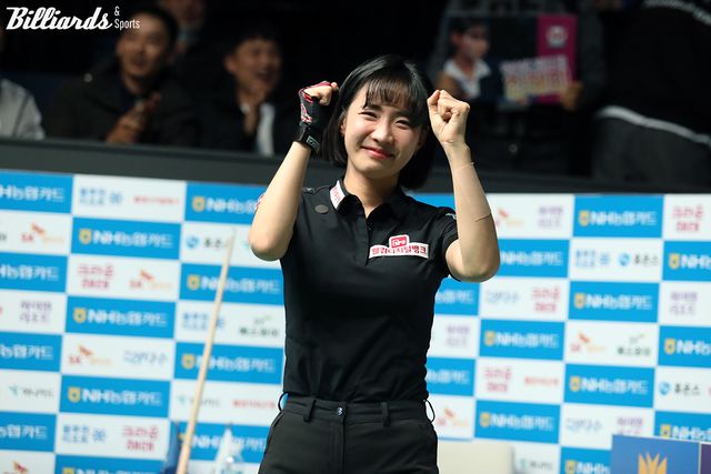 'LPBA 14번째 여왕' 최혜미, 女프로당구 투어 첫 우승... "동호인 출신 최초"