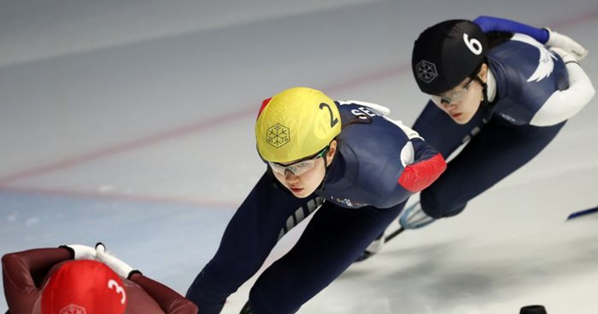 최민정 빠진 여자 쇼트트랙 1차 선발전 김건희 1위…심석희 3위