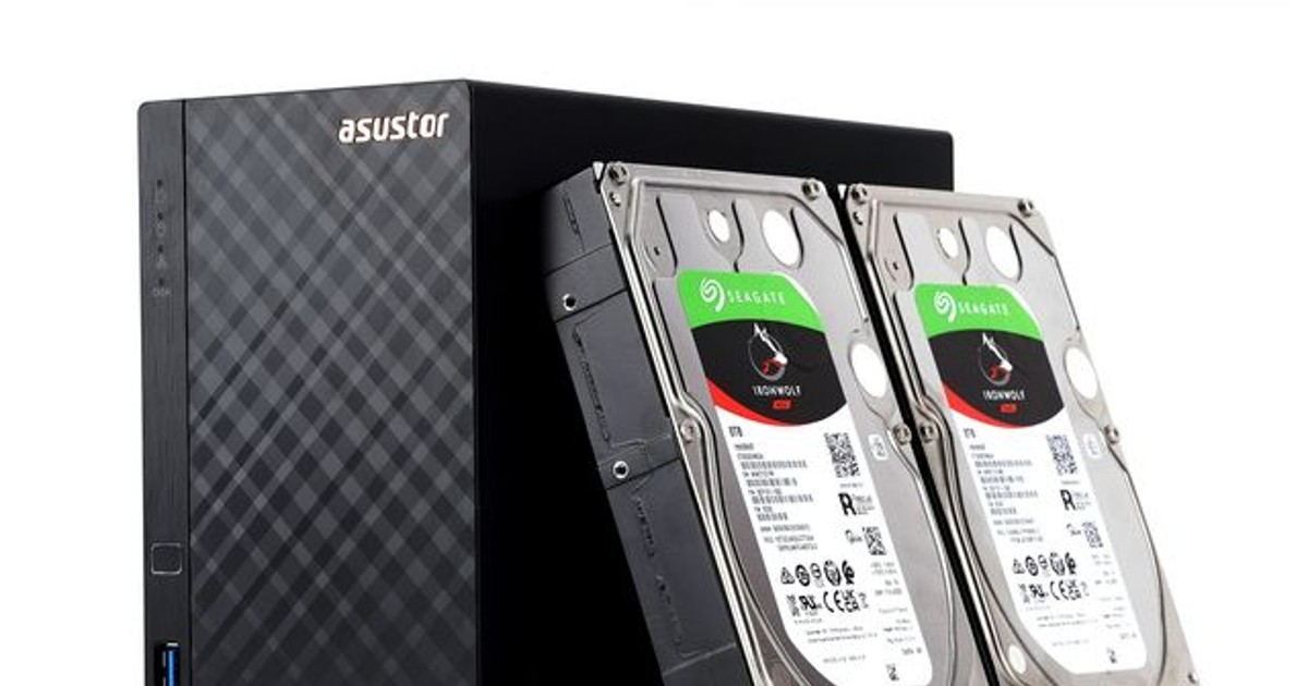 보급형 NAS가 고성능이면 안 되나요? ASUSTOR DRIVESTOR 2 AS1102T+씨게이트 아이언울프