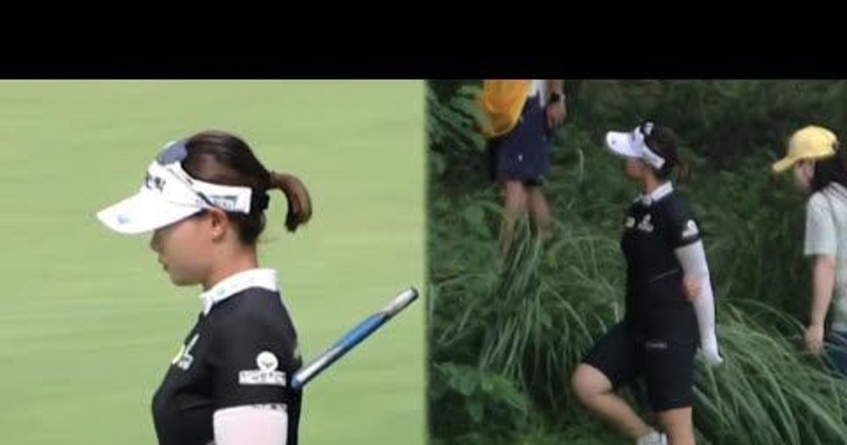 [2022 KLPGA] par 3홀에서 티샷 미스... 트리플 보기 기록하는 임희정_KB금융 1R