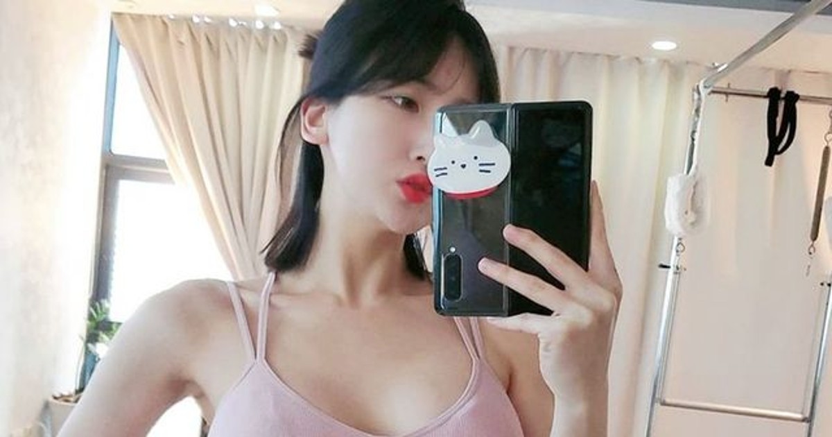 청순한 얼굴에 반전 매력 필라테스 선생님