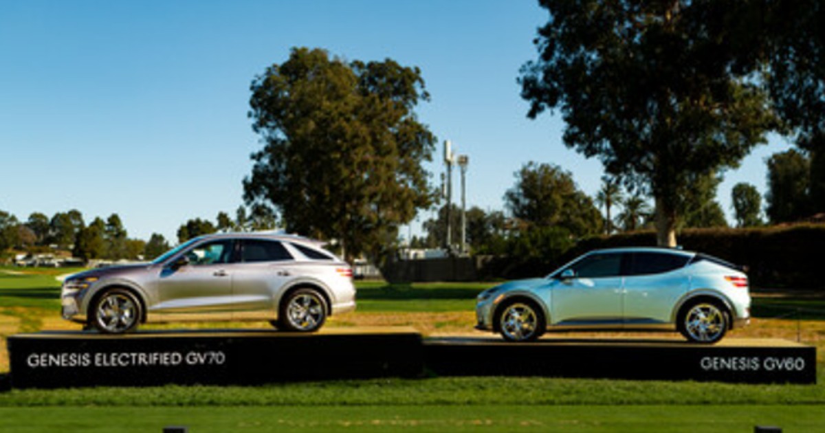 GV70e. GV60 어떤 차가 좋을까? 홀인원 상 총 4대 걸린 제네시스 인비테이셔널