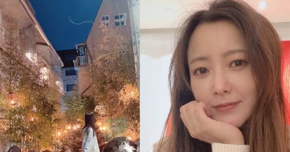 김희선 근황 화제 15살 딸과 함께 산책을 하면서 행복한 모습