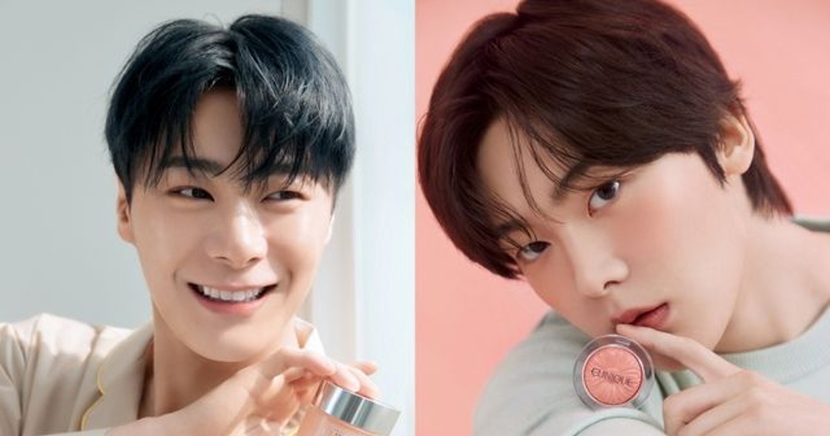 문빈&산하(ASTRO), 글로벌 뷰티 브랜드 모델 발탁 '믿보 유닛'의 '대세' 행보