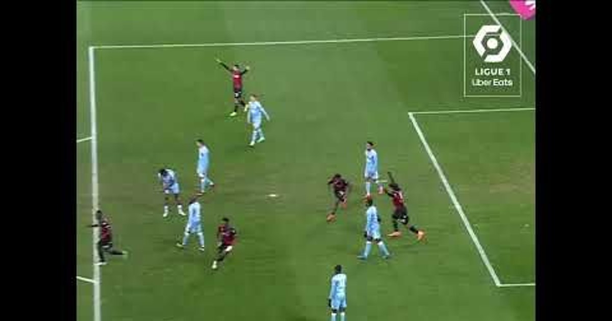 미친 왼발 논스톱 중거리골⚽' #빌랄브라히미 #shorts [🇫🇷리그앙 23R/니스 vs 아작시오]