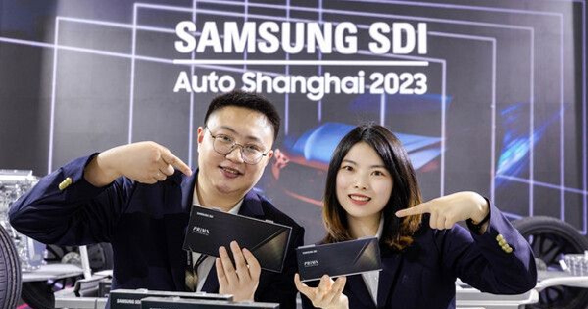 삼성SDI, ‘LFP 본고장’ 中서 삼원계 배터리 선보인다
