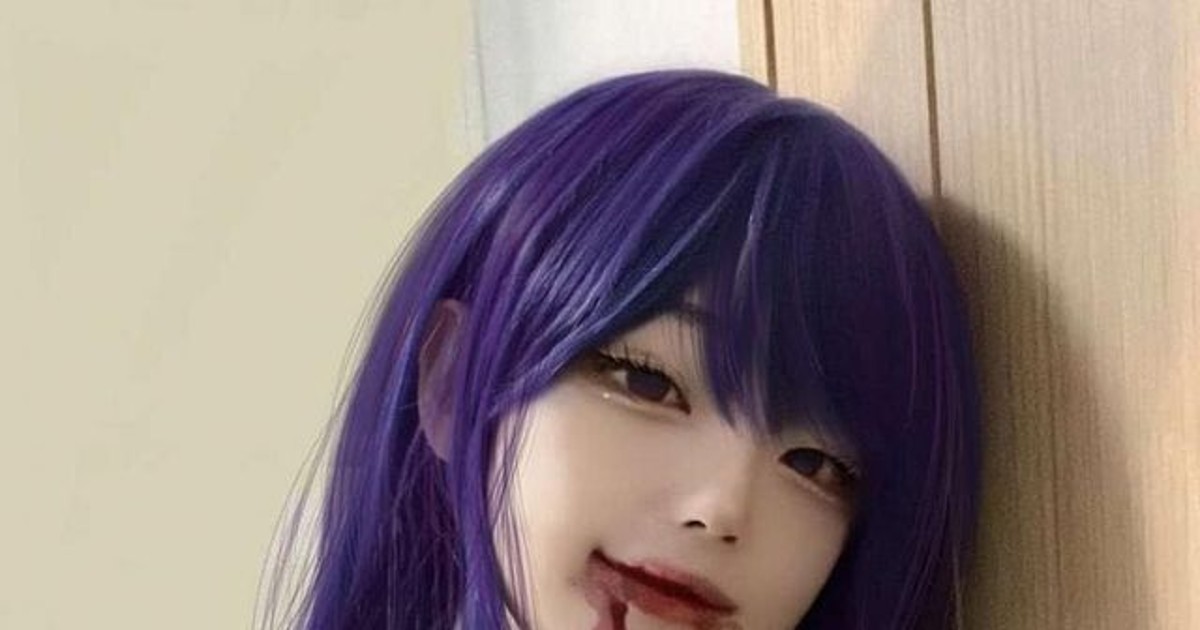 최애의 아이의 아이를 코스프레 했어요