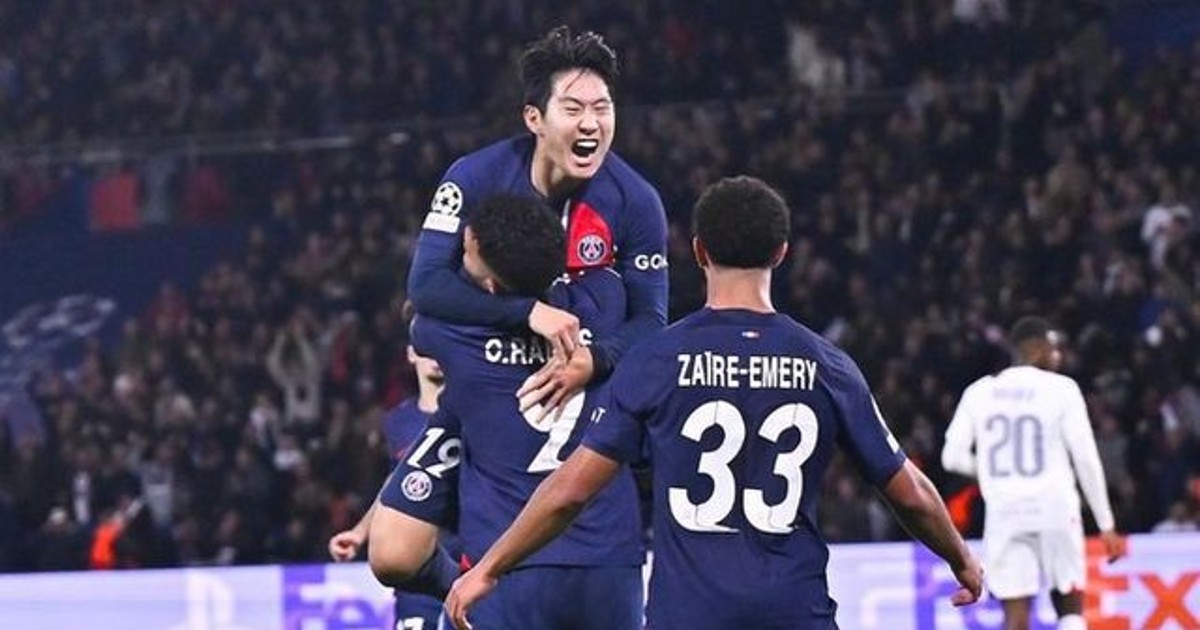 "파리의 마법 같은 하룻밤!" 이강인, SNS 통해 PSG+UCL 데뷔골 자축...교체로 나와 평점 3위