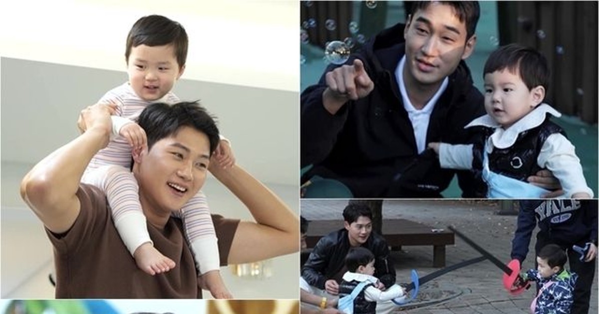 KBS2 ‘슈퍼맨이 돌아왔다’ ‘김준호 子’ 24개월 은우 VS ‘김정환 子’ 18개월 로이, 펜싱 대결 발발! 승자는?