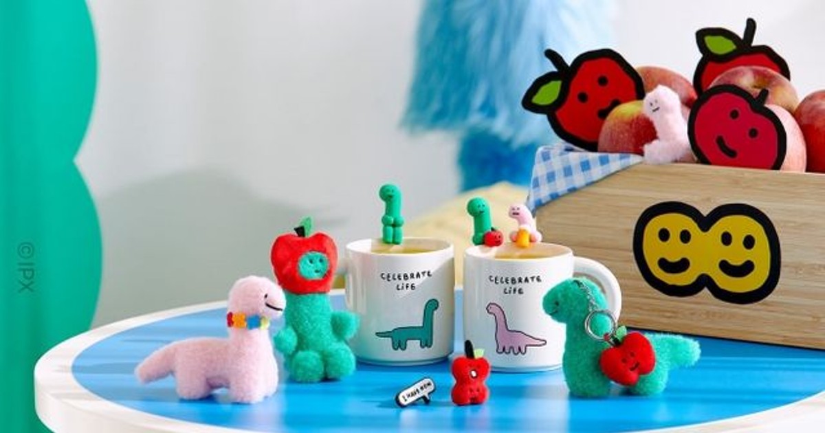 IPX 하찮고 귀여운 초식 공룡 '조구만(JOGUMAN)' 신규 굿즈 공개