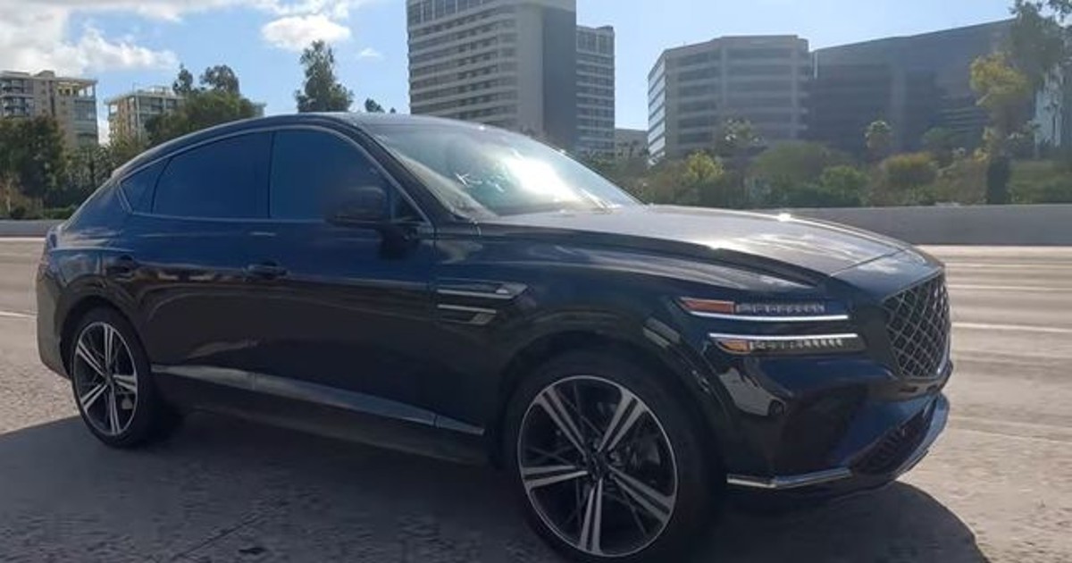 “미국 도로 꽉 채운 존재감!” 美 스펙 GV80 쿠페 최초 주행 영상