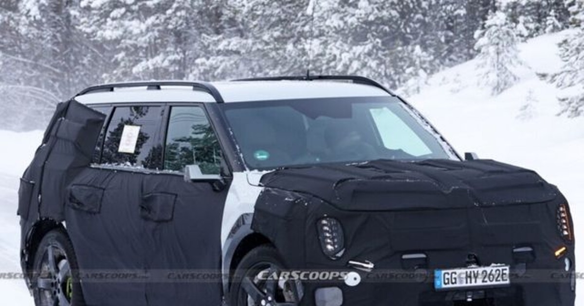 "1억 넘는 괴물 전기 SUV" 기아, 600마력 고성능 ‘EV9 GT’ 스웨덴서 포착