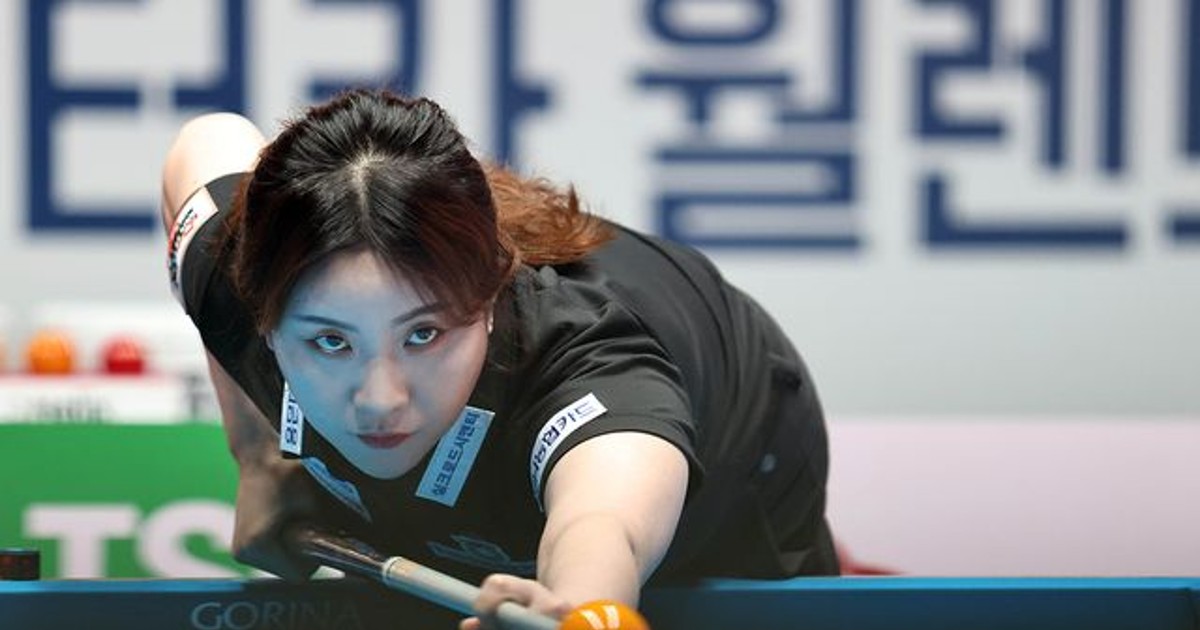 "LPBA도 랭킹 1위 수난"…'세트제 최장 31이닝' 김민아, 고전 끝에 2-1 신승