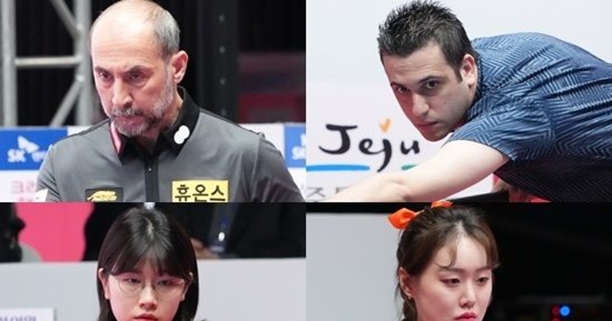 ‘끝내기 하이런12점’ 사이그너 사파타 이미래 김세연과 4강 선착 [PBA-LPBA 왕중왕전]