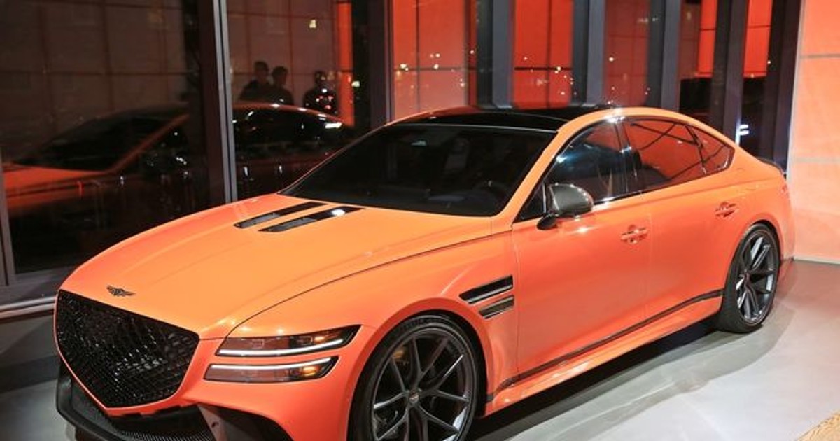 “고급 세단의 슈퍼카급 대변신"... 제네시스 G80, 500마력급 고성능차로 재탄생?