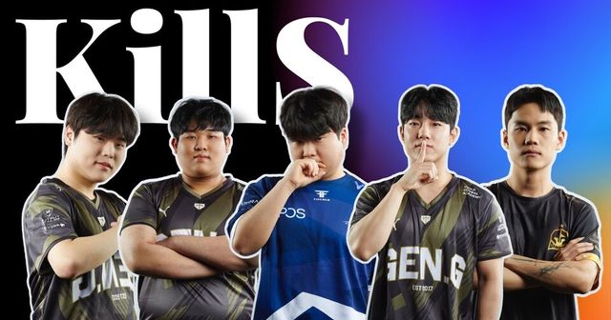 [PWS P1] 젠지 토시, 위클리 킬 1위…헤드샷킬 유일 30%대