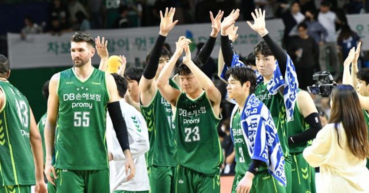 4강 PO의 승부는 원점으로...'로슨 32점 폭발' DB, KCC에 9점 차 승리→시리즈 전적 1승 1패 '타이'