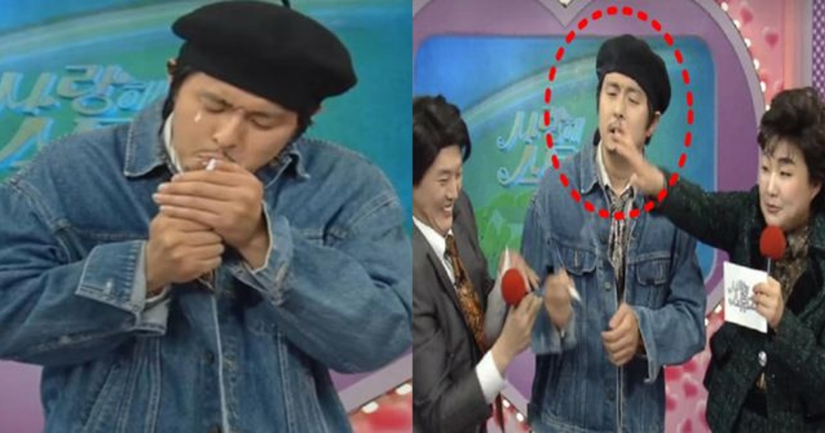 기안84, 'SNL 코리아 시즌5' 방송 중 실제 흡연 논란