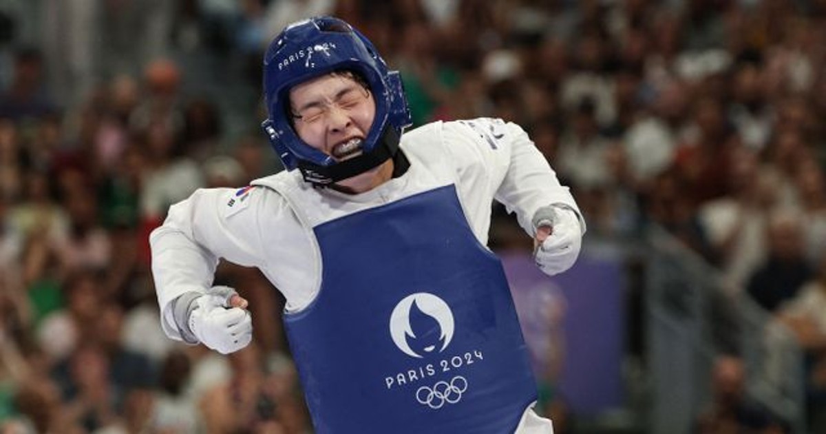 이다빈, 태권도 여자 67kg초과급 준결승 진출…항저우 AG 패배 설욕했다 [2024 파리]