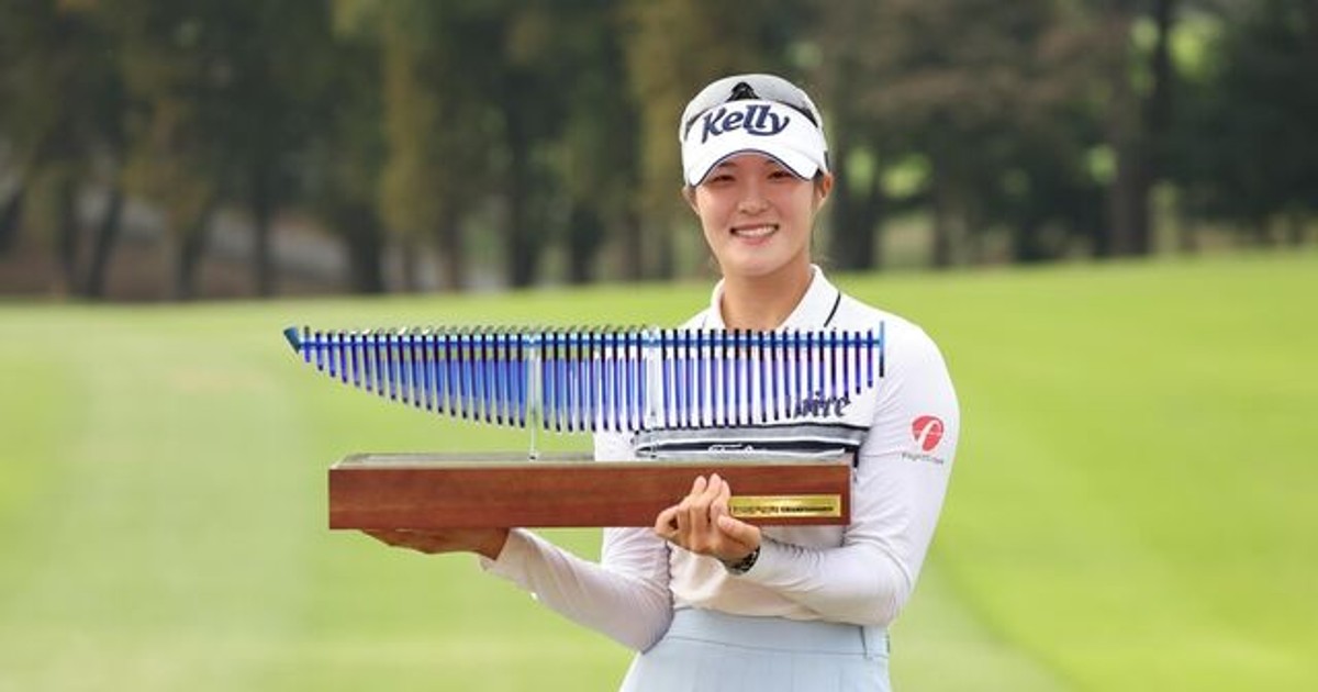 KLPGA 첫 우승 김민별, 2년 연속 '위믹스 챔피언십' 출전 청신호