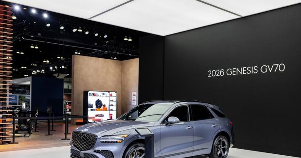 제네시스, LA 오토쇼에서 GV70 · GV70 EV 공개