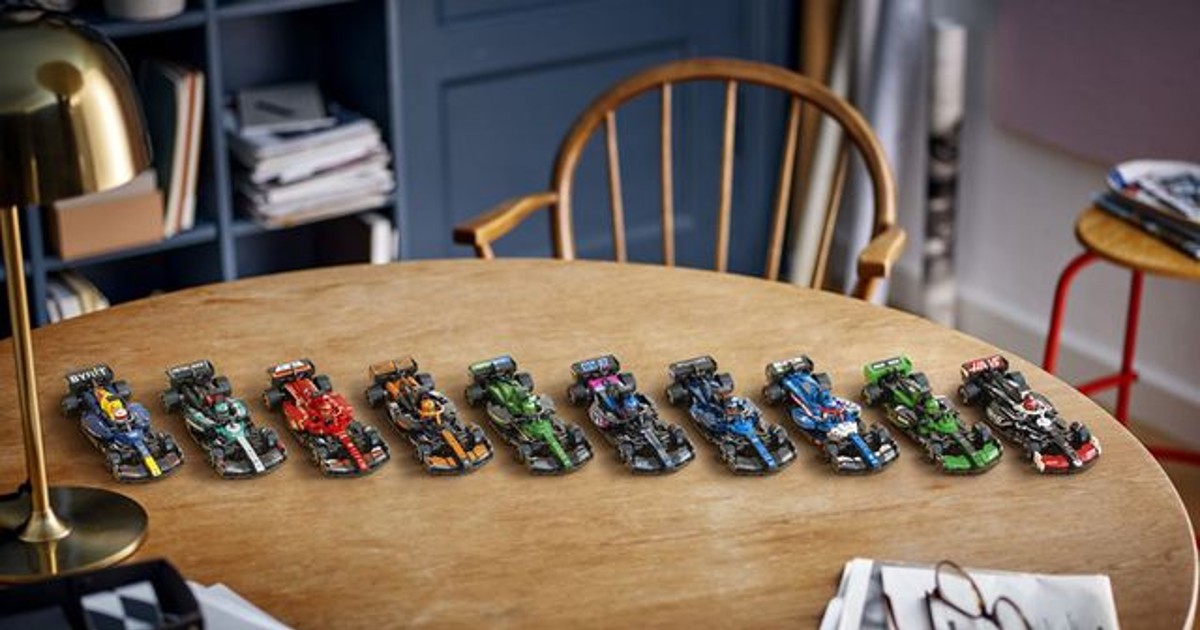 레고그룹, F1과 협업한 신제품 18종 공개…레고 최초로 F1 10개 팀 모두 포함