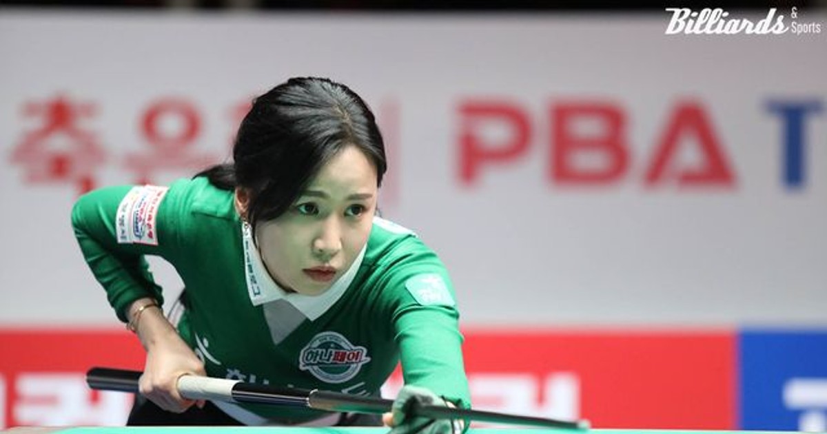 "김가영과 단둘이었던 병행 선수"…살아난 김진아, 이번에는 LPBA 7차 투어 '출사표'