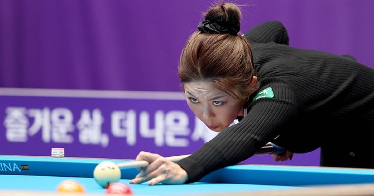 "한지은도 못 막았다" 김가영, '27연승' 질주…'원조 여왕' 이미래도 8강 진출 [LPBA 7차 투어]