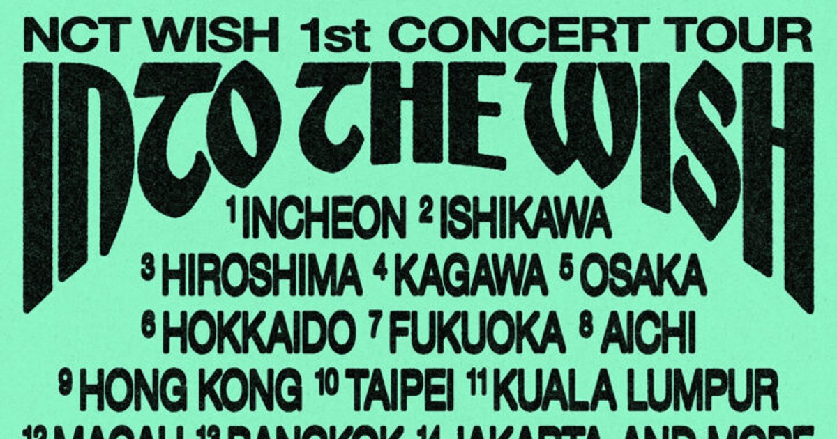 NCT WISH, 첫 단독 콘서트 투어 개최