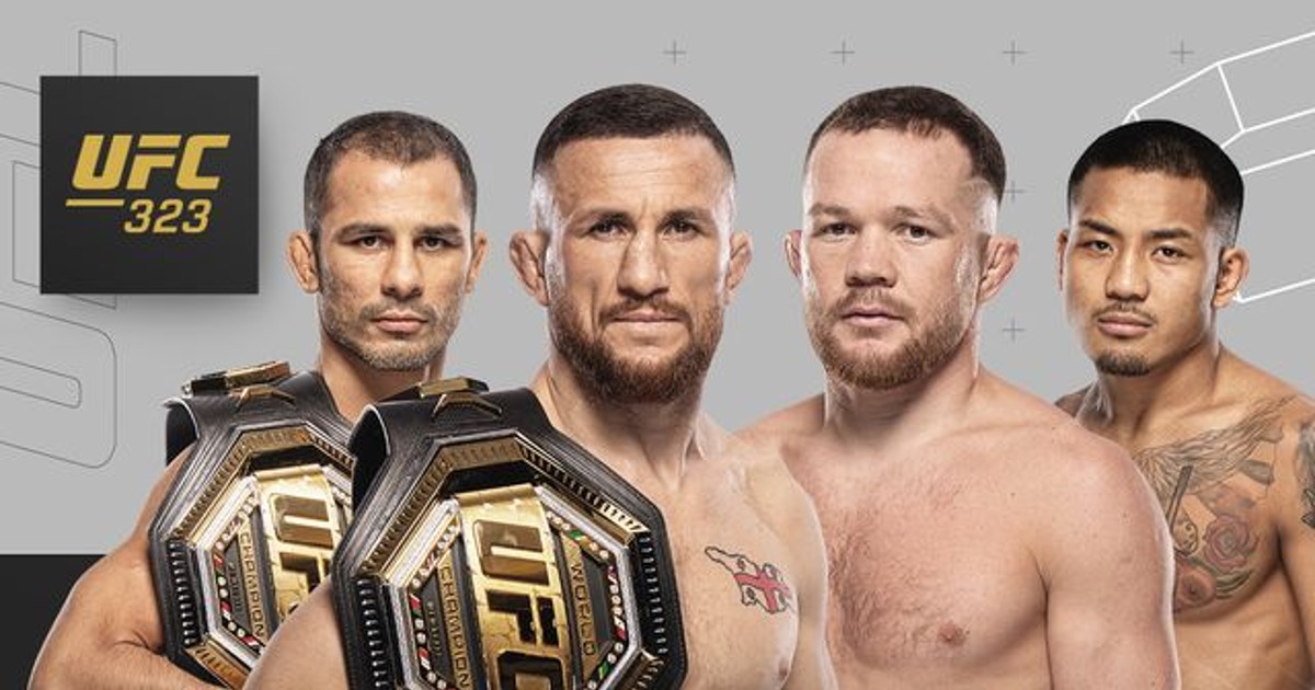 'UFC 323' 더블 타이틀전으로 2025년 대미 장식…'드발리쉬빌리 vs 얀', 운명을 건 2차전 성사, '판토자 vs 반 ...
